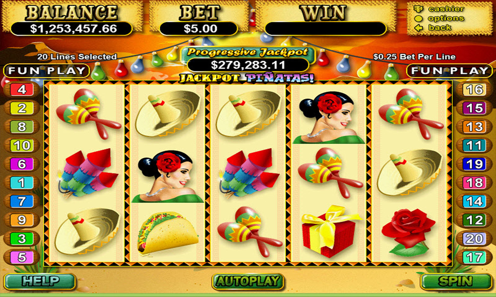 Jackpot Pinatas Slot Review | Realtime Gaming | Best Casinos