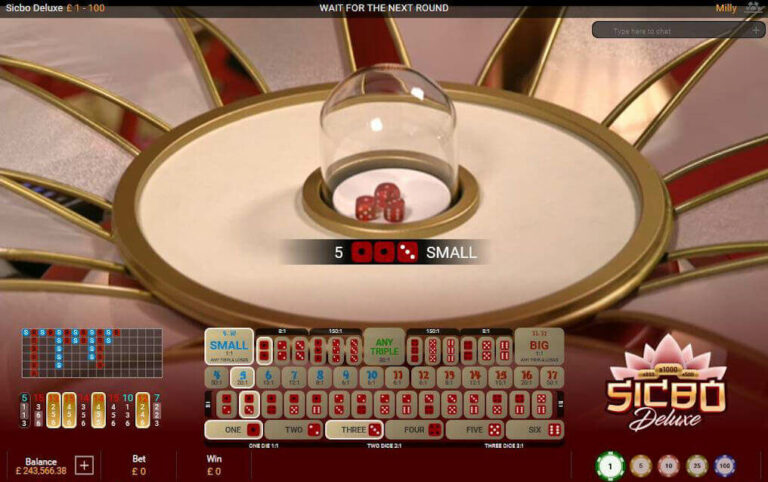 Sic Bo Deluxe Live from Playtech Overview – Guide & Strategy