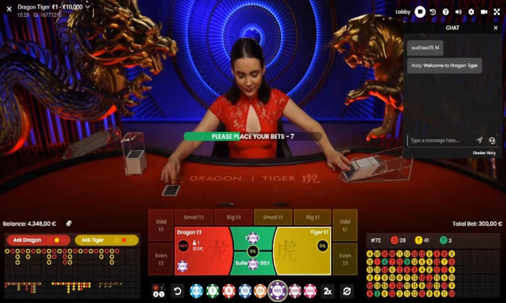 Pragmatic Play's Dragon Tiger Live Game Review | BestCasinos